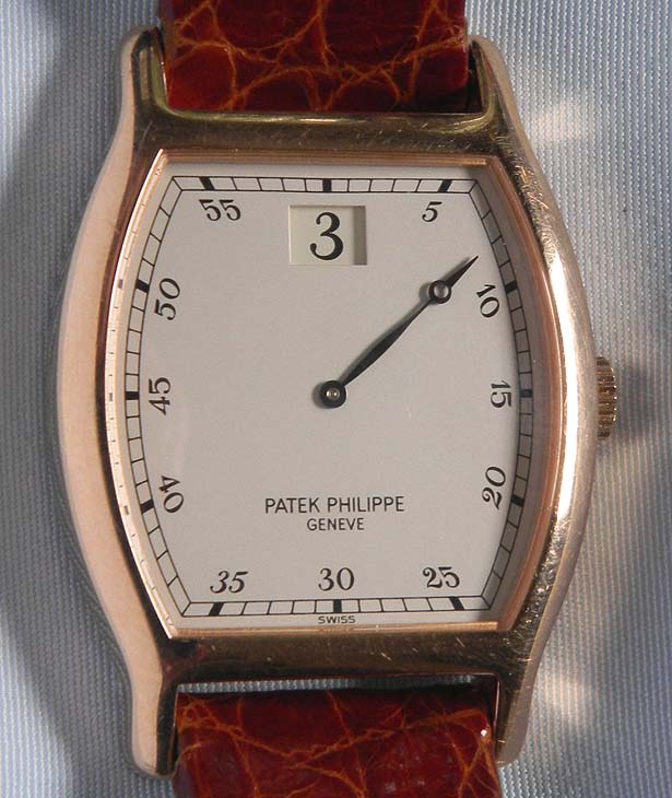 Patek Philippe 18K pink gold jump hour reference 3969 150th Anniversary ...